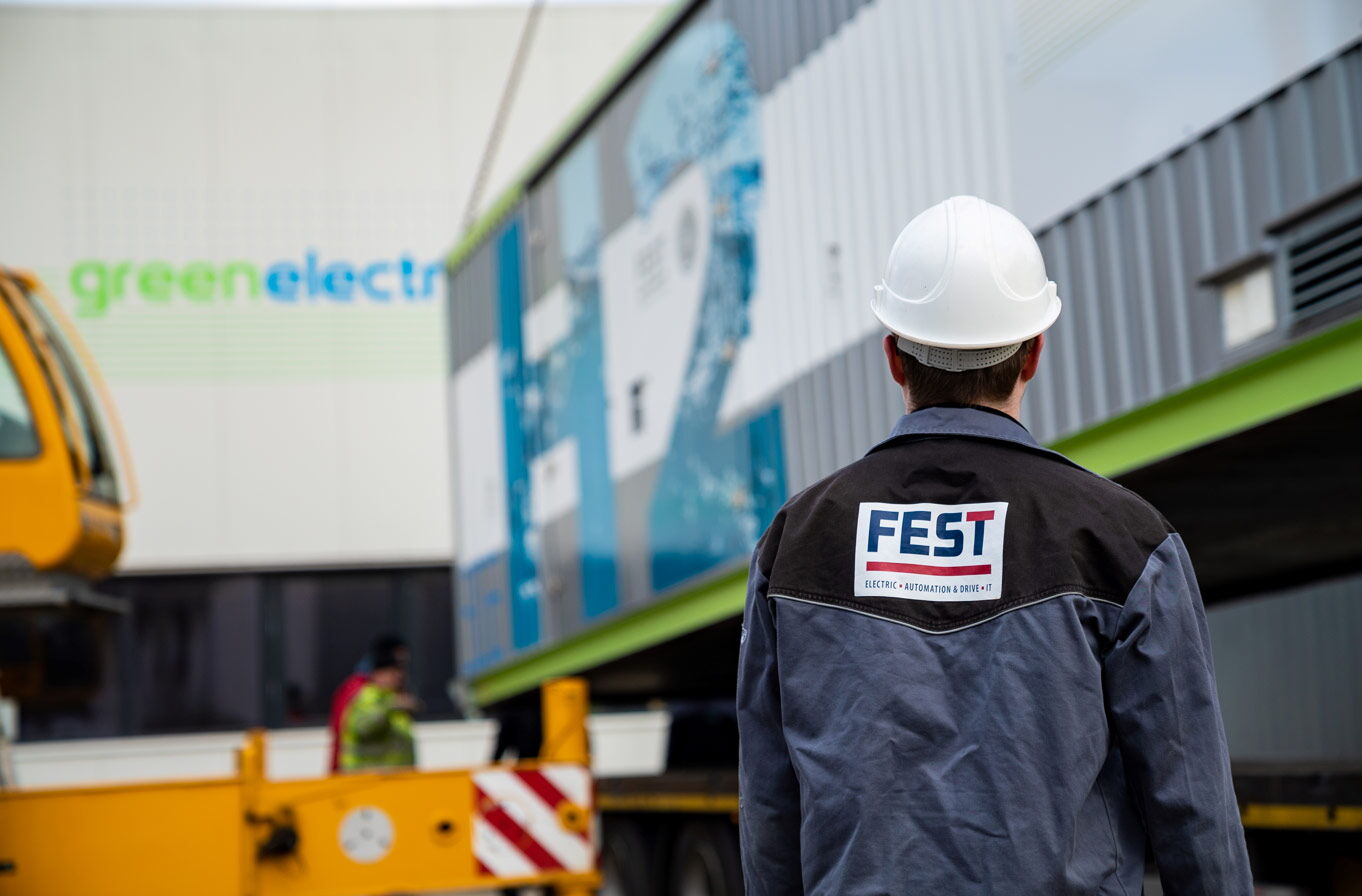 Delivery of PEM electrolysis plants 2 x 2.5 MW - Fest Group